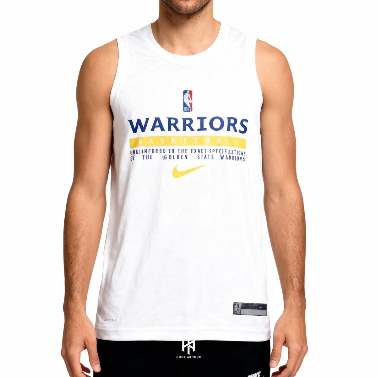Hoop Armour™ Golden State Warm-Up Tank Top – HOOPARMOUR™