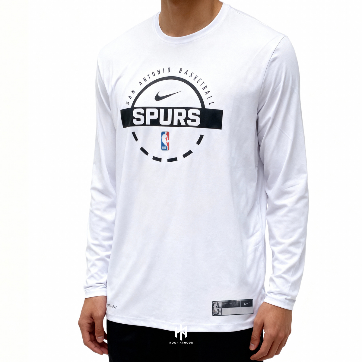 Hoop Armour™ San Antonio Spurs Performance Longsleeve – HOOPARMOUR™