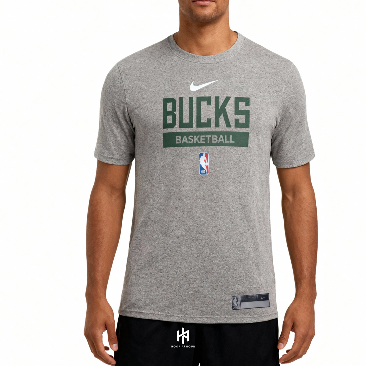 Hoop Armour™ Milwaukee Bucks Performance T-Shirt – HOOPARMOUR™