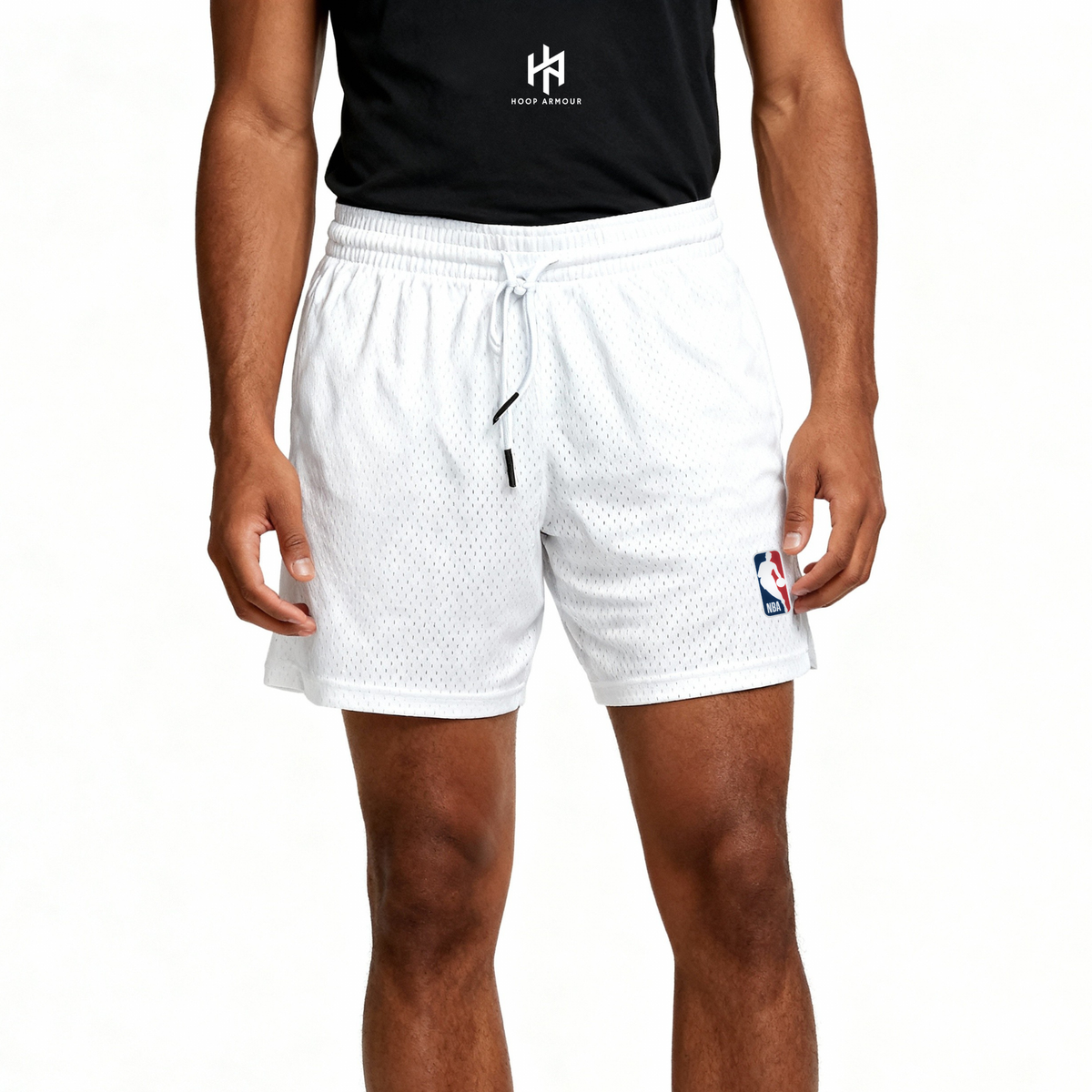 Hoop Armour™ Shorts White – HOOPARMOUR™