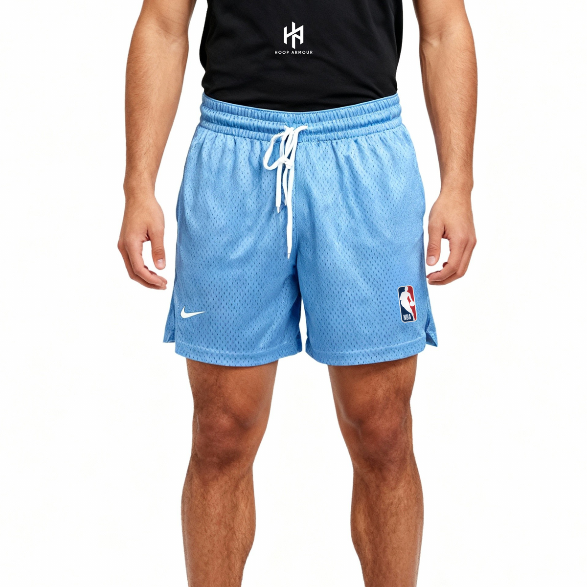 Hoop Armour™ Shorts Light Blue – HOOPARMOUR™